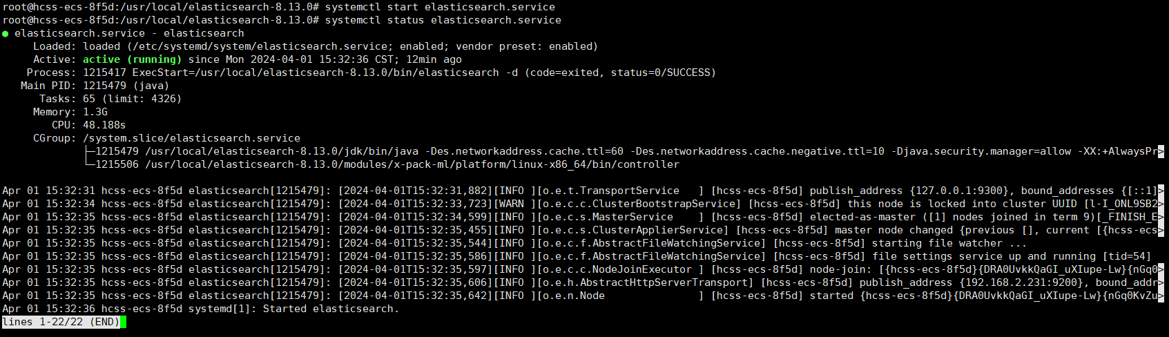 Linux 环境安装 Elasticsearch 8.X_elasticsearch8 linux安装-CSDN博客