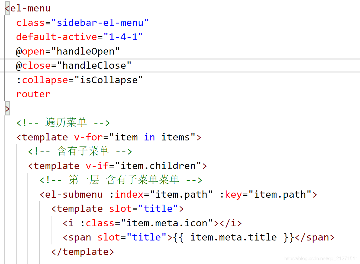 vue router 动态路由及菜单实现之一_el-menu递归出router.js中的路由-CSDN博客
