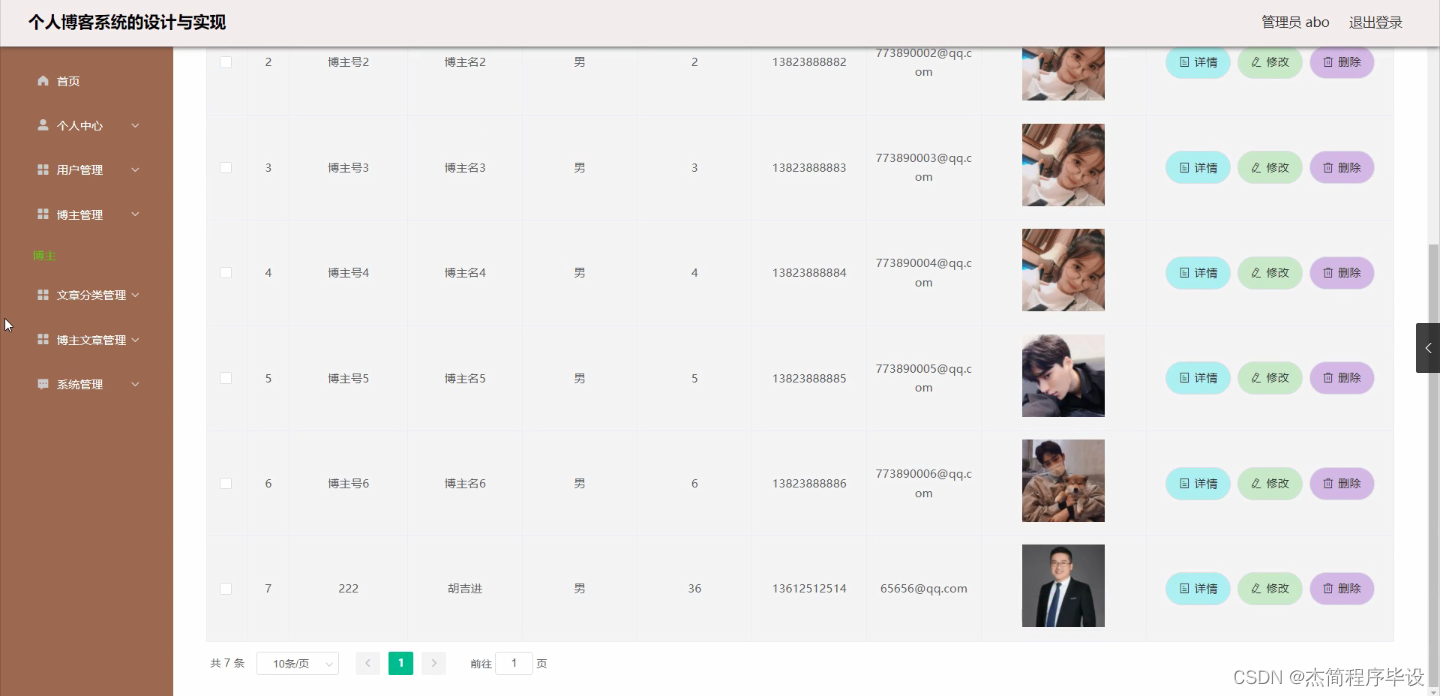 Java计算机毕业设计个人博客系统的设计与实现（附源码springboot开题论文部署）个人博客系统设计选题与目的 Csdn博客