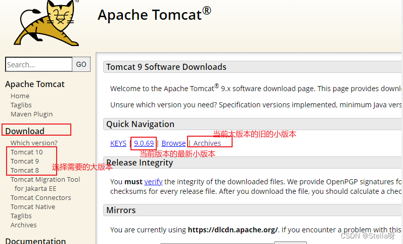 Tomcat的下载安装及使用（包括常见报错）_安装apache tomcat setup报错-CSDN博客