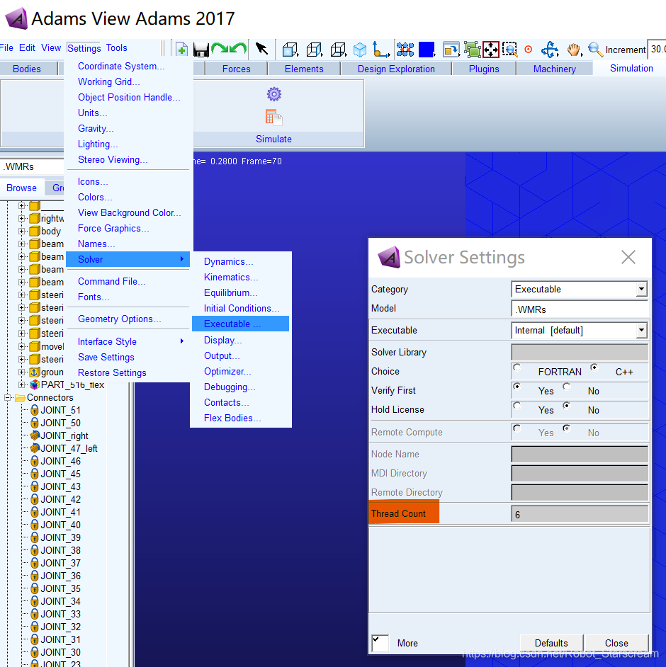 Adams 」提高Adams软件工作性能方法讲解_adams仿真支持多少线程的cpu-CSDN博客