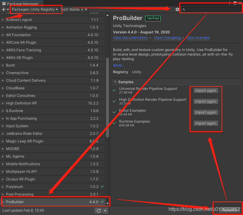 直接在Unity中创建模型（一）——套件导入_unity progirds-CSDN博客