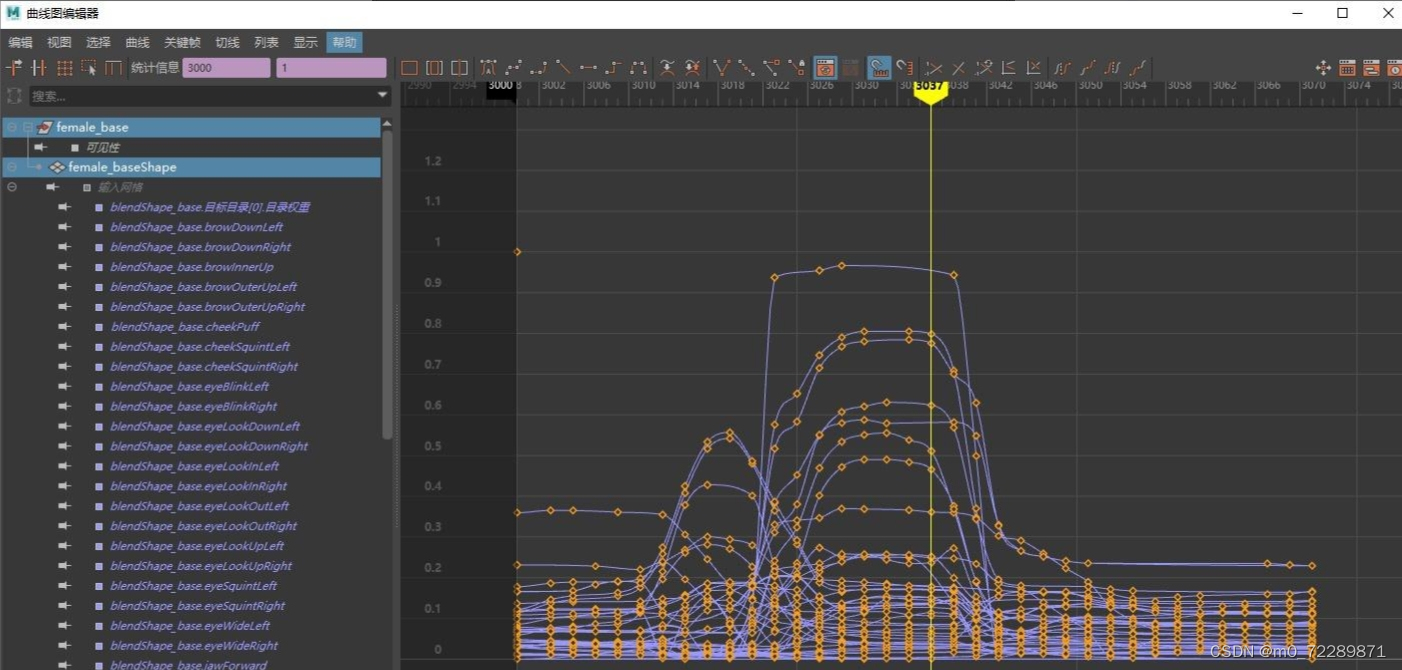 一分钟教程-如何传递blendshape动画？-CSDN博客