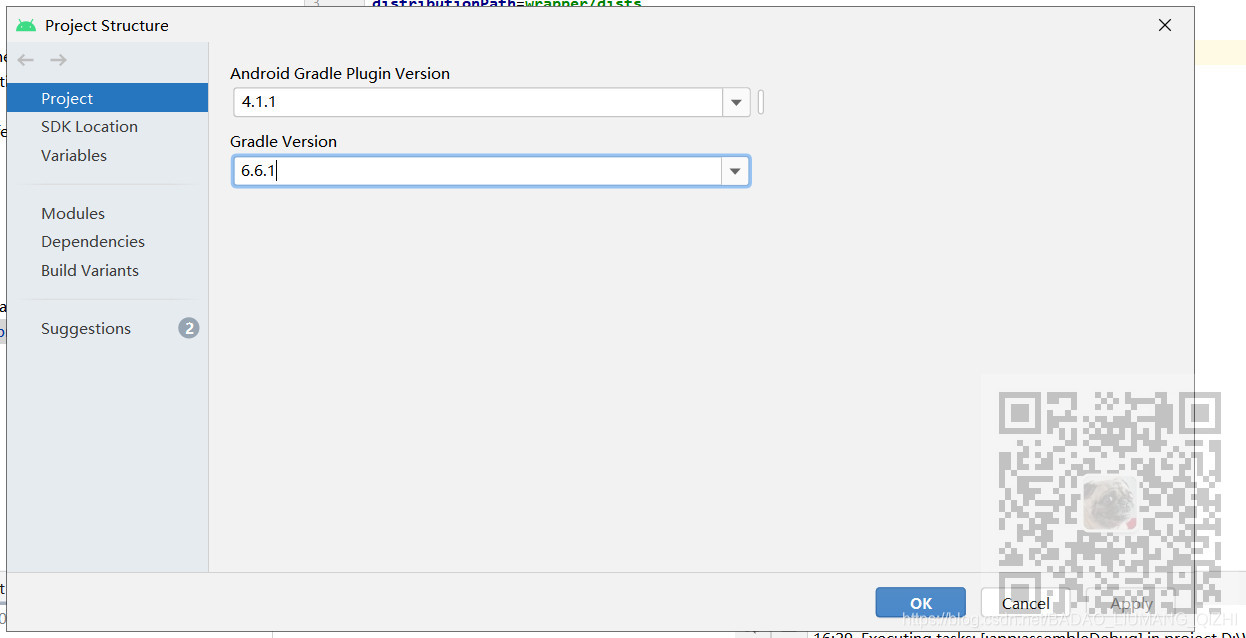 AndroidStudio中更新到最新版本后仍然提示:This version of the Android Support plugin for IntelliJ IDEA (or ...