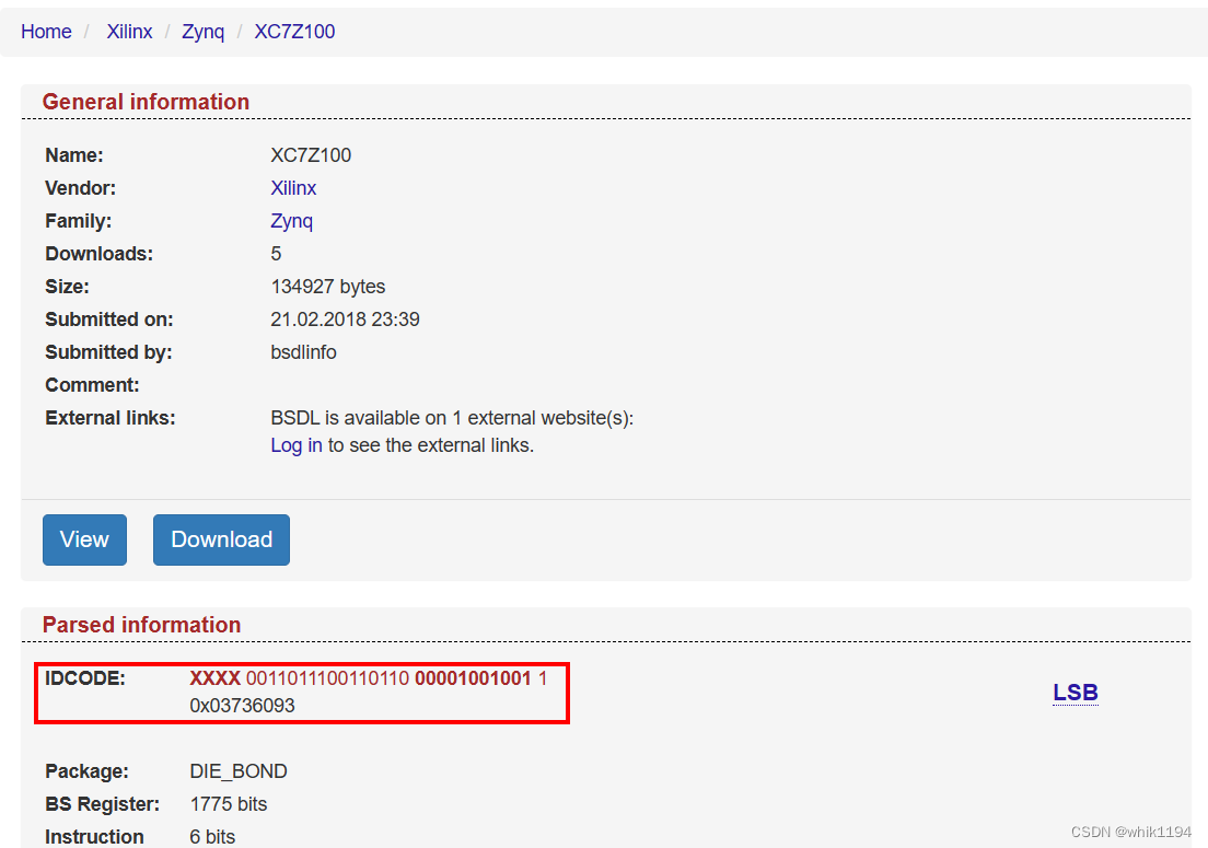 获取Xilinx FPGA芯片IDCODE的4种方法（支持任何FPGA型号）_xilinx器件id-CSDN博客