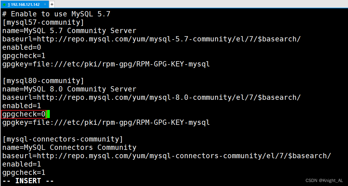 The GPG keys listed for the “MySQL 8.0 Community Server“ repository are already installed but ...