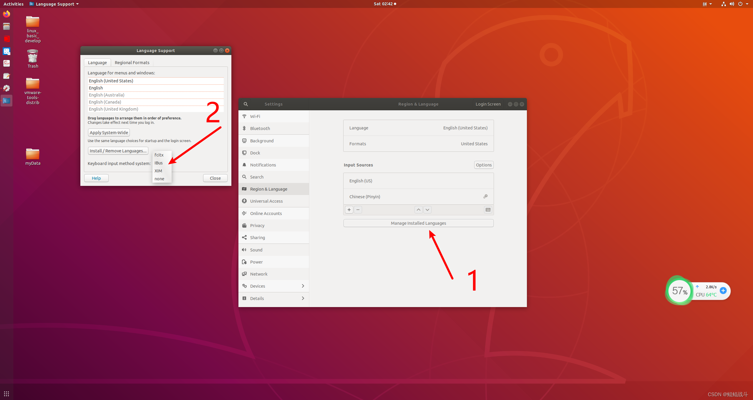 安装了ibus框架下的chinese(pinyin)也无法在Ubuntu下使用中文输入法？_ibus pinyin安装后没反应-CSDN博客