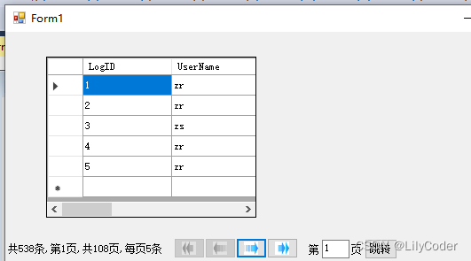 WinForm自定义分页控件实现Datagridview分页效果附引用Demo_WinFrom实例源码-CSDN专栏