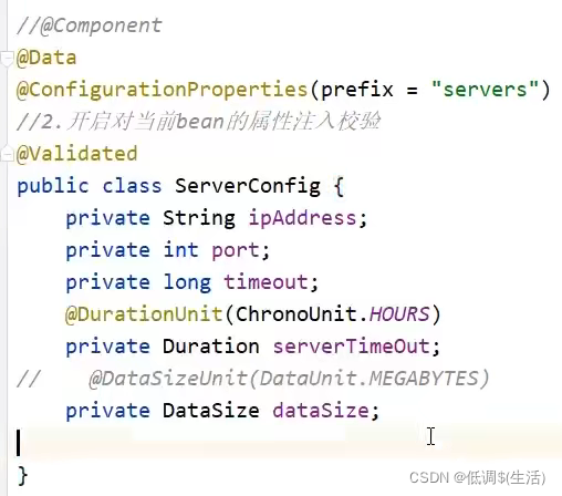springboot学习笔记（常用计量单位和bean属性校验）_durationunit-CSDN博客