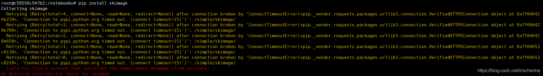 pip install skimage问题解决-CSDN博客