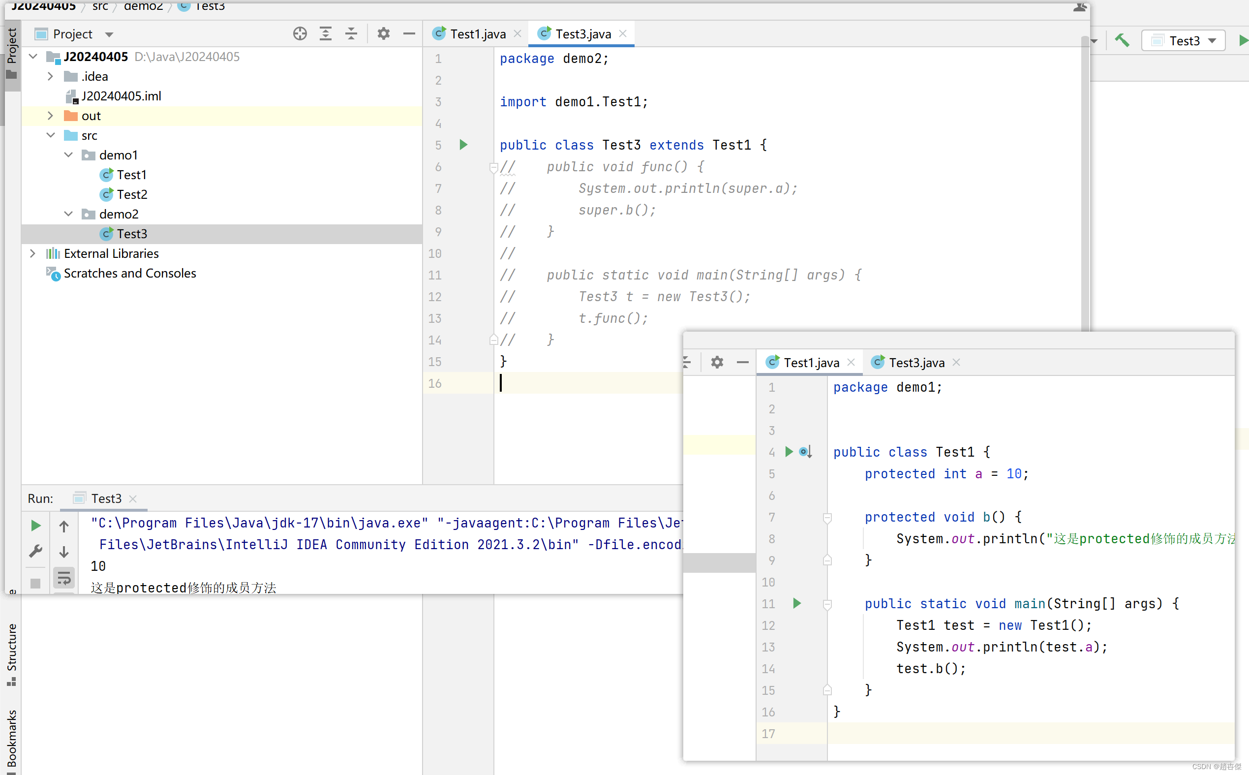 详解protected访问限定符_protected限定符-CSDN博客