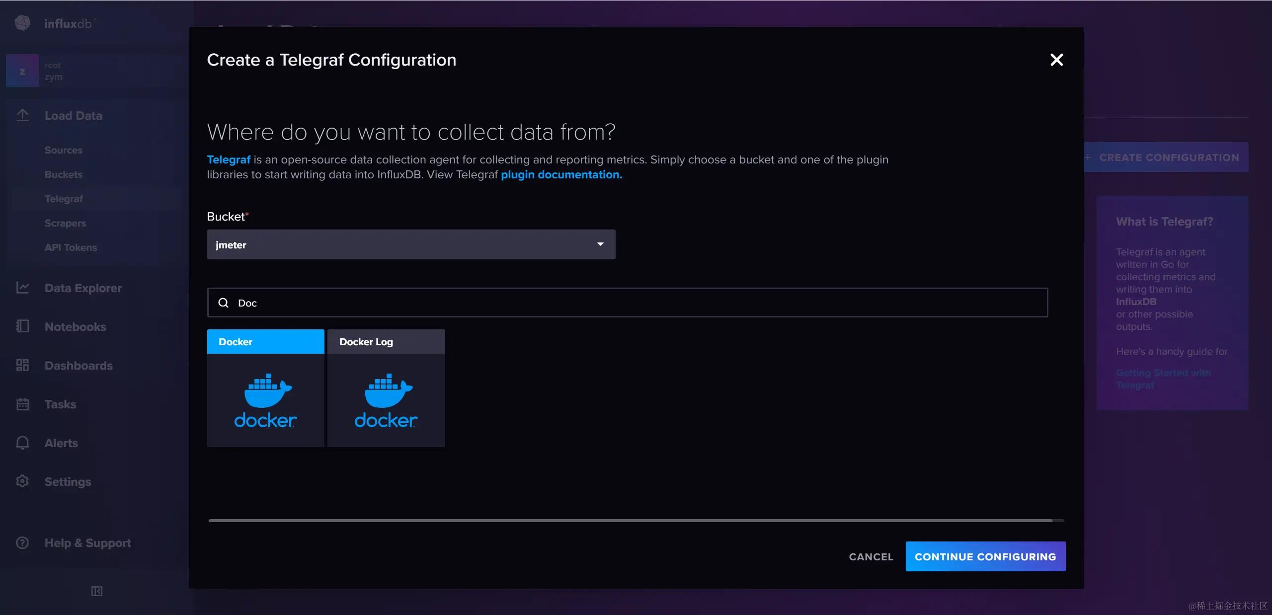小白学习基于docker部署jmeter+influxdb+grafana，搭建实时可视化压测监控平台_docker-compose部署influxdb进行jmeter性能测试监控-CSDN博客