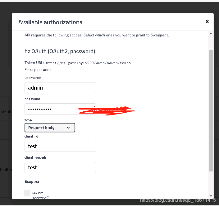 swagger OAuth认证_swagge认证oauth-CSDN博客