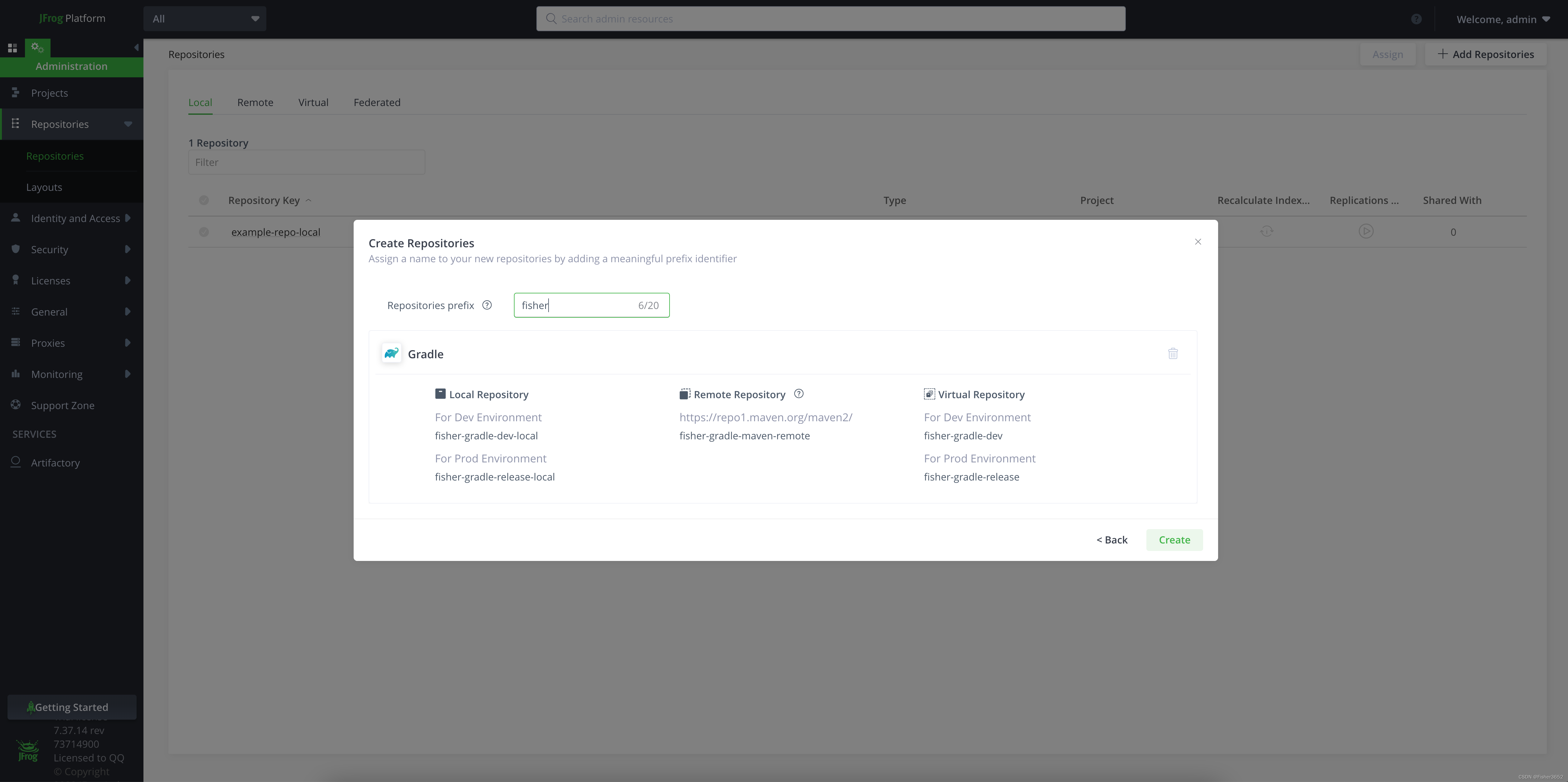 Jfrog Artifactory 上传和下载jar (gradle篇)_jfrog上传jar包-CSDN博客