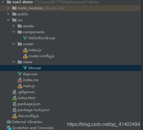 vue3使用vite+ant Design+Vue Router+Vuex+axios搭建项目_vite+vue3+vuerouter+antdv+mockjs+vuex+axios-CSDN博客