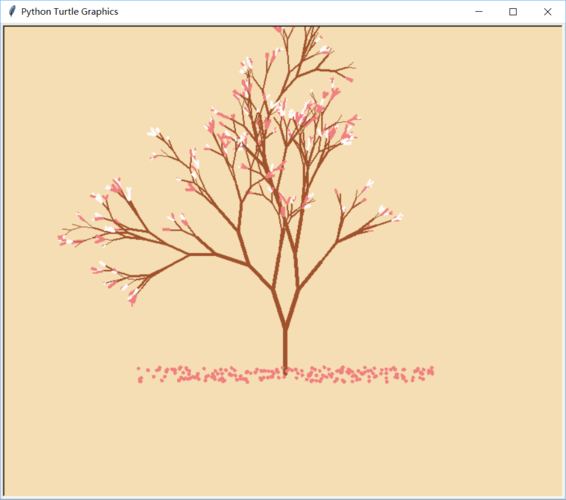 Python画樱花树代码可复制python画樱花树代码复制樱花代码复制 Csdn博客