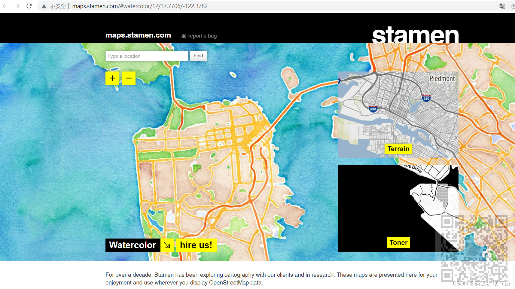 Vue+Leaflet实现加载Stamen显示地图_vue new l.map-CSDN博客
