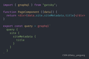 Gatsby【静态站点生成器】_静态站点生成器gatsby-CSDN博客