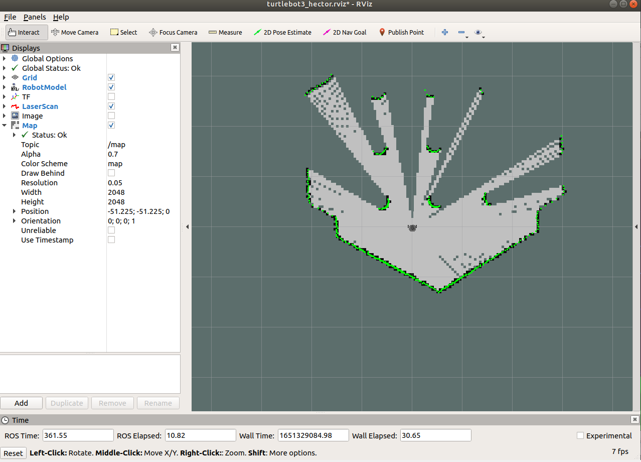 使用Turtlebot3 在Gazebo仿真环境下，分别使用Cartographer，Gmapping和Hector三种SLAM算法建图_gazebo turtlebot-CSDN博客