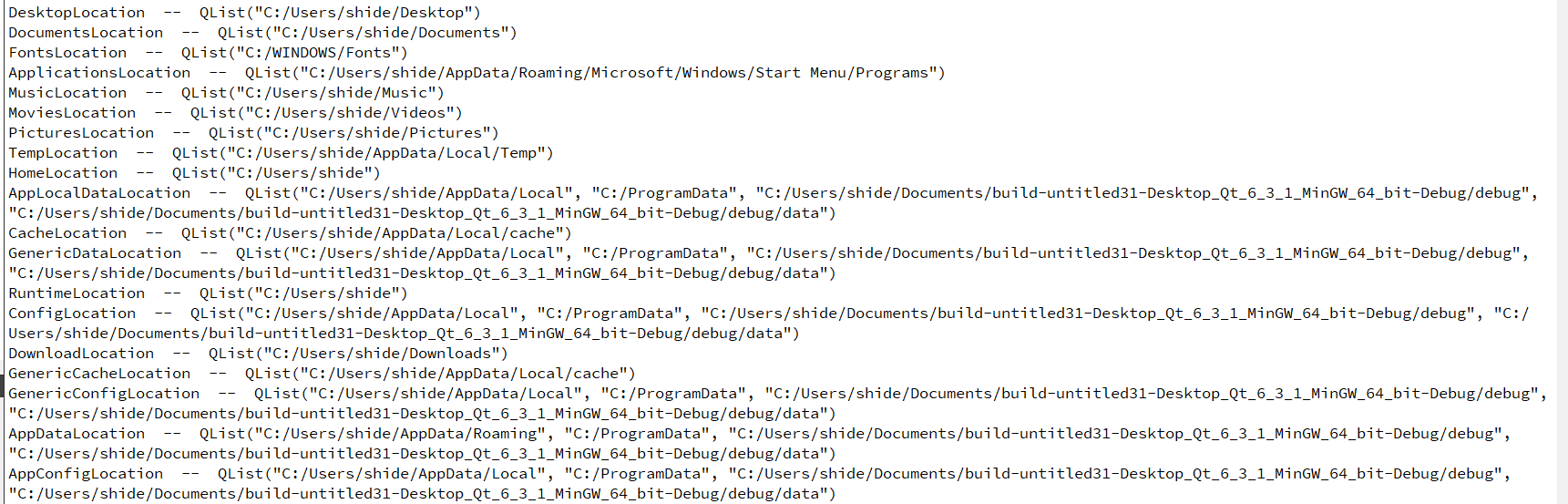 QStandardPaths-CSDN博客