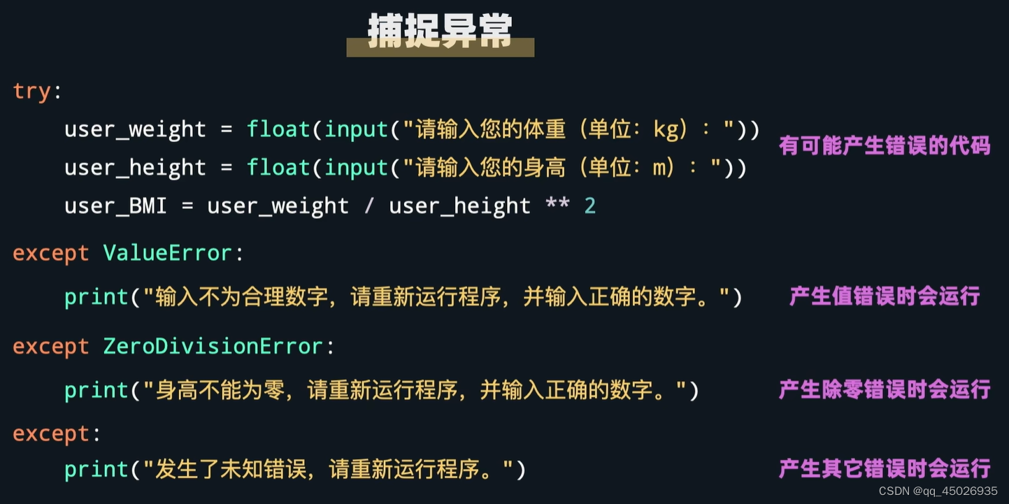 python24.1.29异常处理-CSDN博客