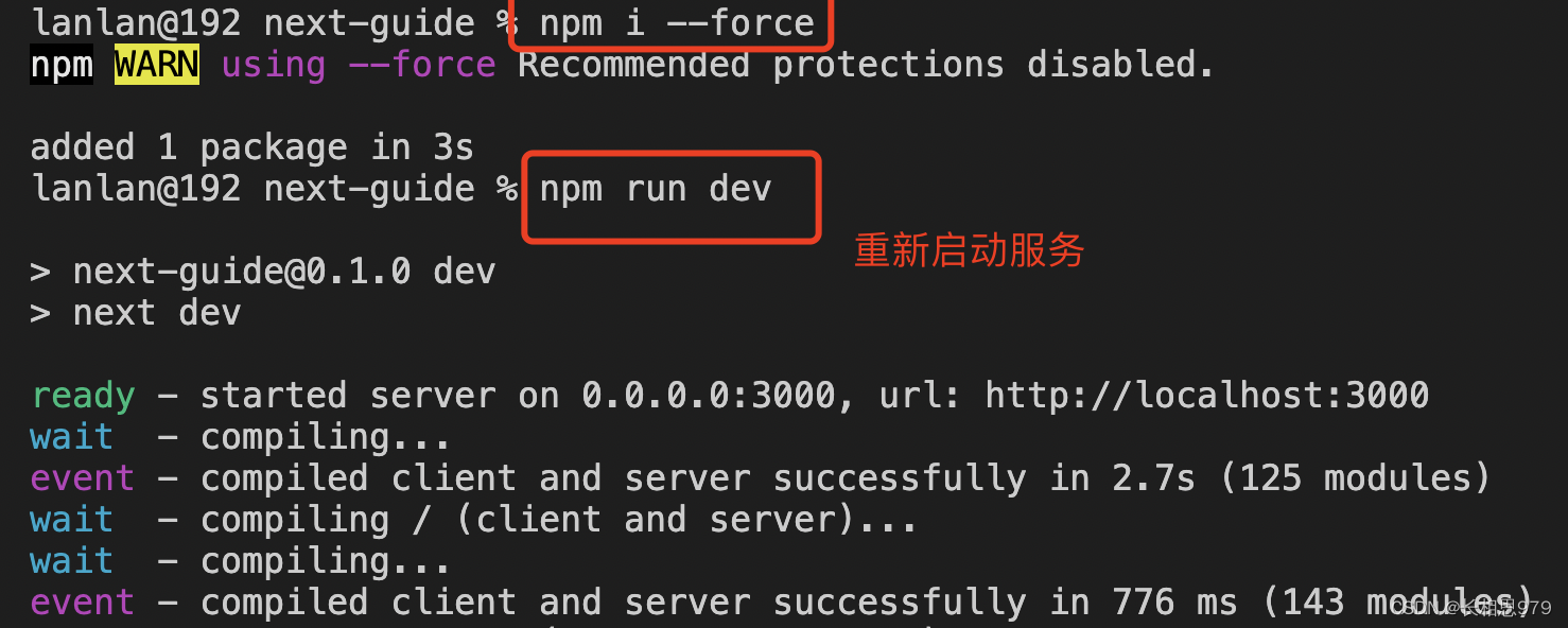 warn - Attempted to load @next/swc-darwin-x64, but it was not installed_swc.win32-x64-msvc.node ...