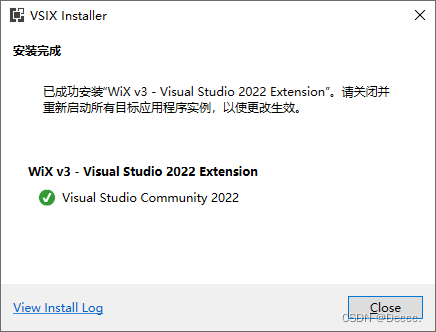 VS2022利用WiX Toolset打包winform程序安装包（1）-CSDN博客