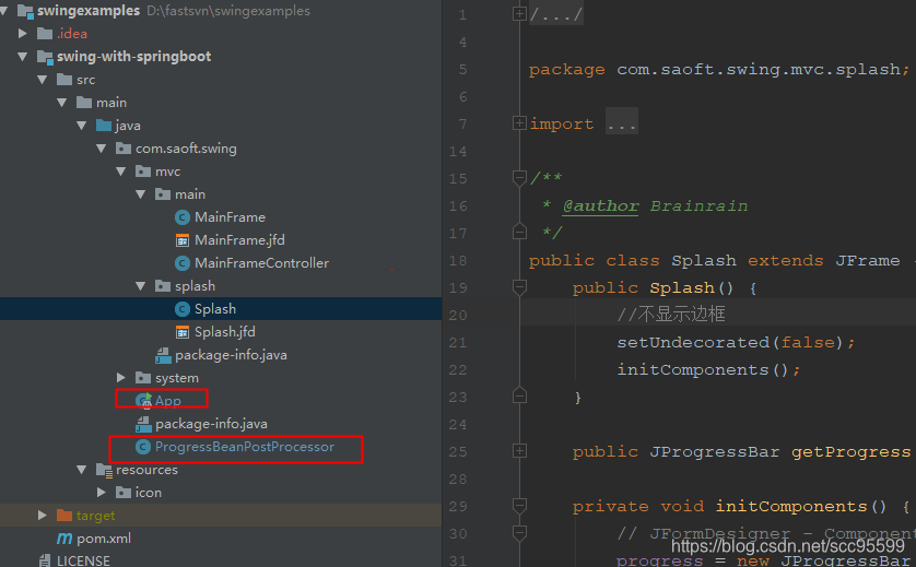 如何整合swing跟springboot，swing显示springboot启动进度的方法_springboot整合swing-CSDN博客