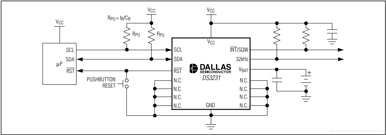DS3231基本使用，和驱动程序_ds3231说明书-CSDN博客