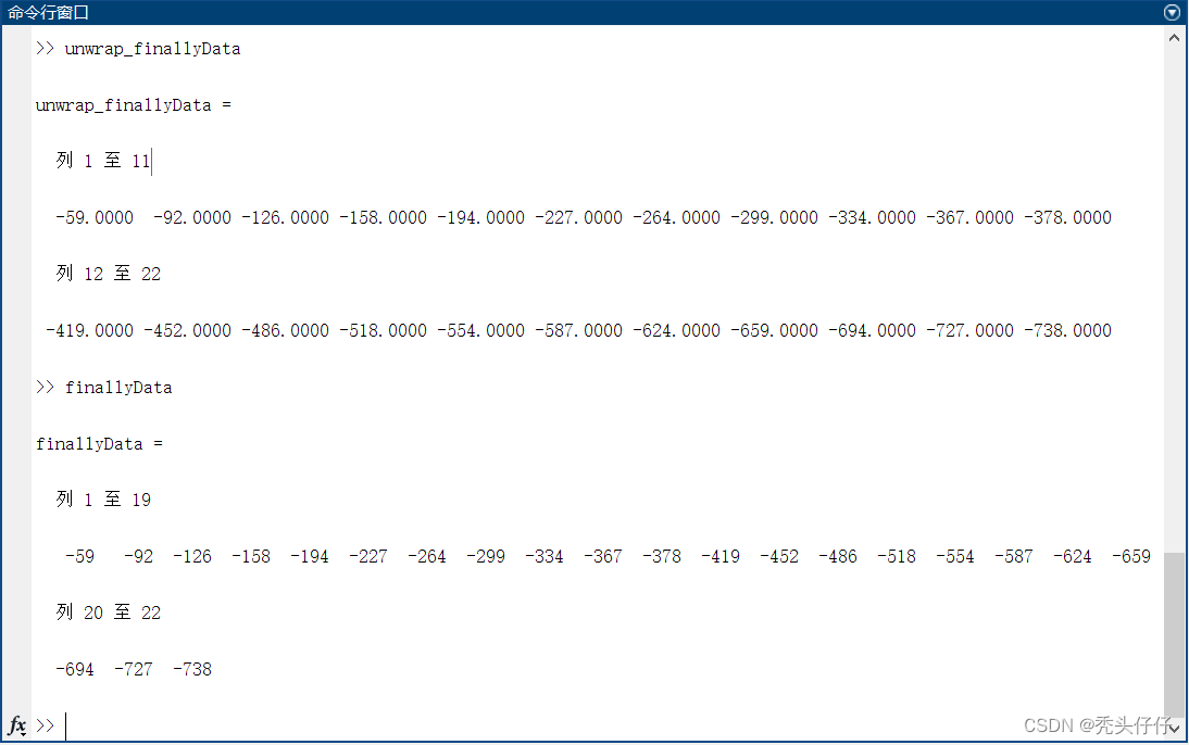 【DSP】理解并用MATLAB手动实现unwrap()_matlab unwrap-CSDN博客