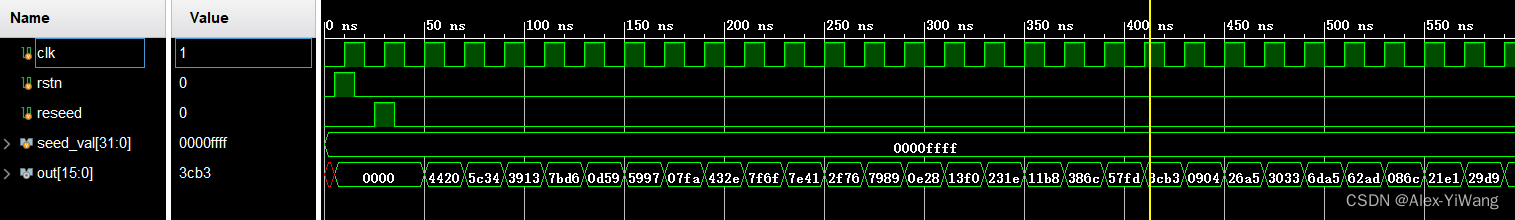 Verilog:【2】伪随机数生成器(crandv)16位伪随机码生成verilog Csdn博客