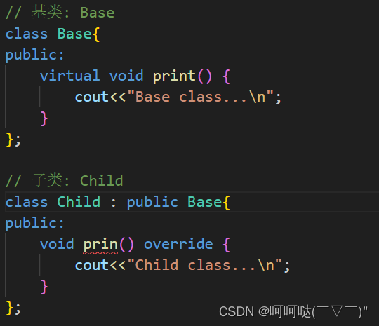 C++11 新特性 ---- final 和 override_c++ final : public-CSDN博客