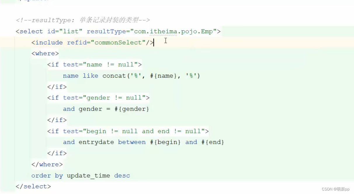 web开发学习笔记（14.mybatis基于xml配置）_mybatis ew xml-CSDN博客
