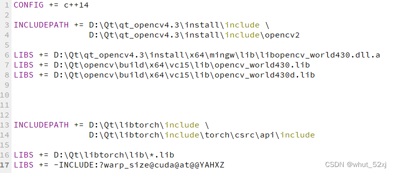 Win10下qt配置opencvlibtorch闭坑总结打印libtorch版本 Csdn博客 