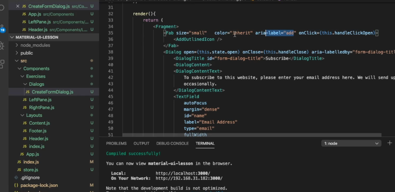 前端学习笔记202306学习笔记第五十三天-react.js & material-ui之Dialog表单提交,ICon样式事件，删除功能4-CSDN博客