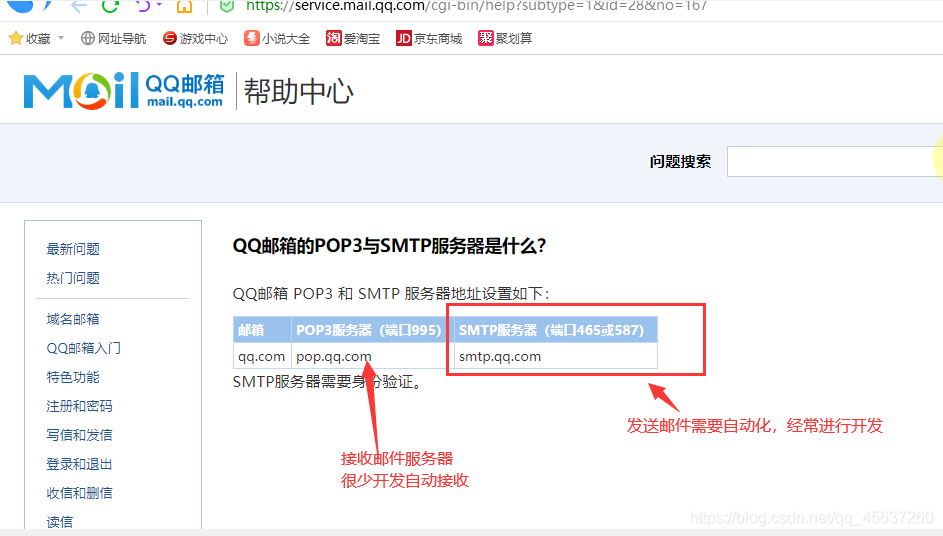 使用java发送email邮件(以qq邮箱为例)javaxmail 162 Csdn博客