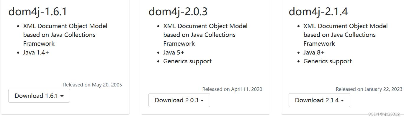 Dom4j的简单使用（笔记）_dom4j 数组-CSDN博客