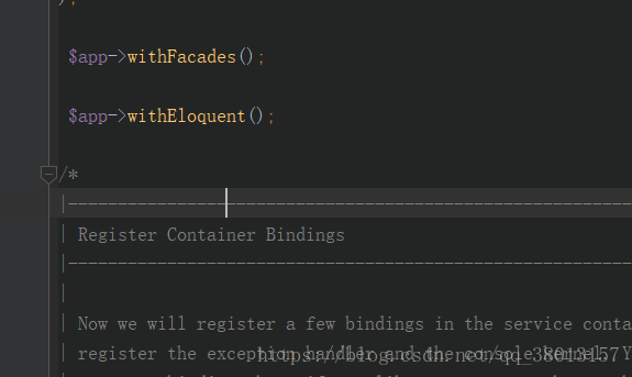 laravel&lumen Error:Call to a member function connection() on null-CSDN博客