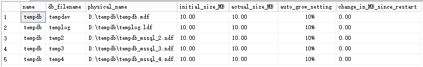 SQL Server 日常维护之九：TempDB优化_sqlserer tmpdb对性能的优化-CSDN博客