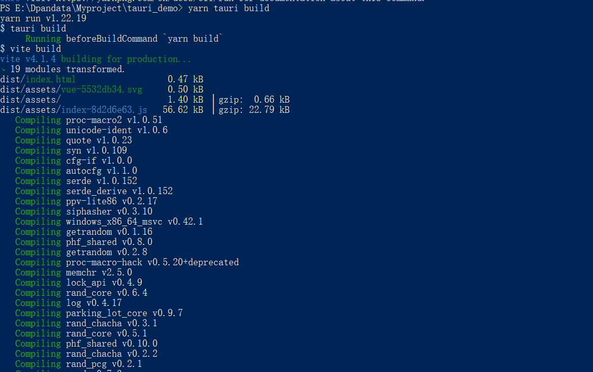 从0到1创建一个基于Vue和Yarn的Tauri的应用程序并打包为Windows安装程序_tauri打包vue windows-CSDN博客
