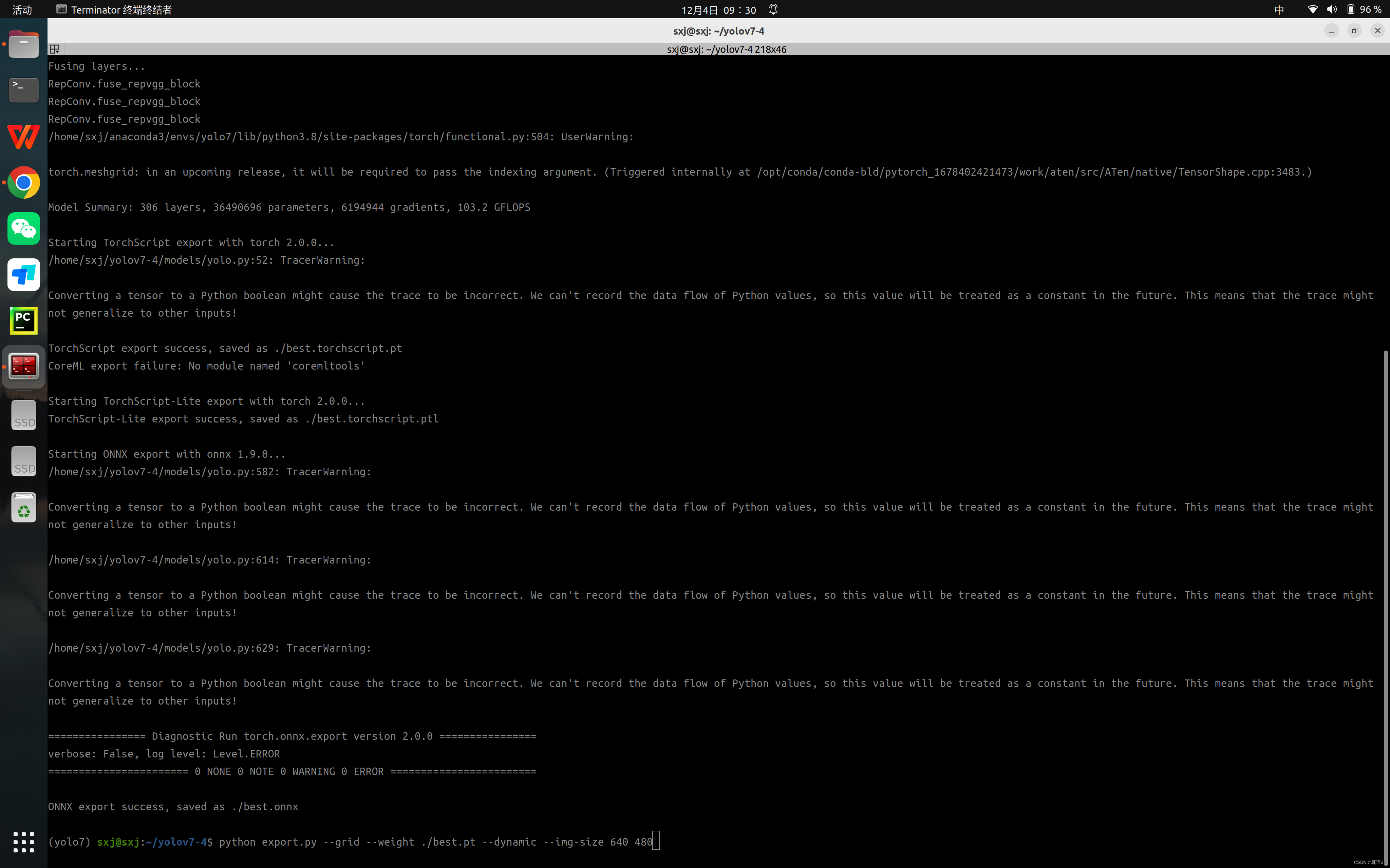 TensorRT安装及使用教程（ubuntu系统部署yolov7）_ubuntu安装tensorrt-CSDN博客
