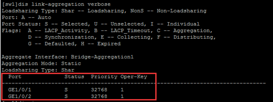H3C-链路聚合_dis link-aggregation verbose-CSDN博客