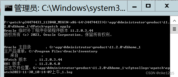 windows上oracle11g安装补丁（patches）_oracle11g补丁下载-CSDN博客