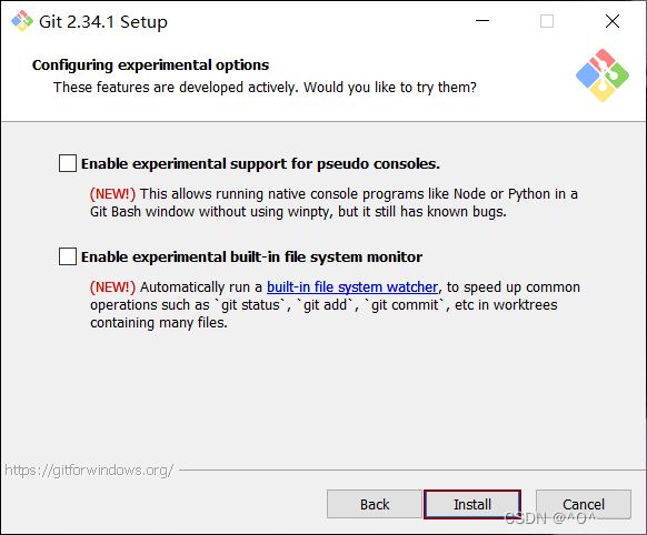 Git的下载与安装_standalone installer-CSDN博客