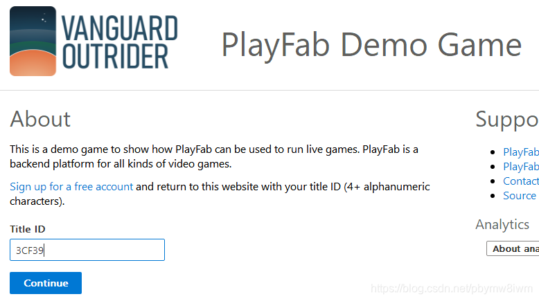 PlayFab（二）如何通过Demo应用来进一步熟悉Playfab_playfab服务器搭建-CSDN博客