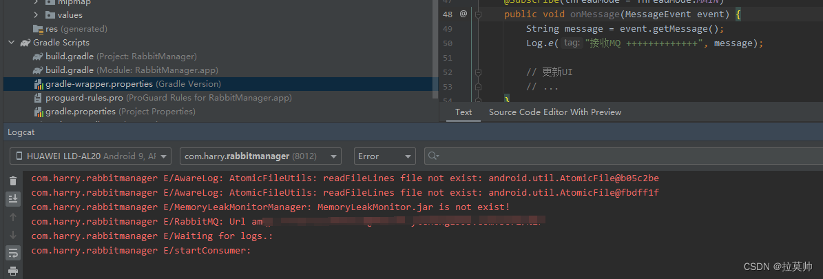 Android应用集成RabbitMQ消息处理指南_android rabbitmq-CSDN博客