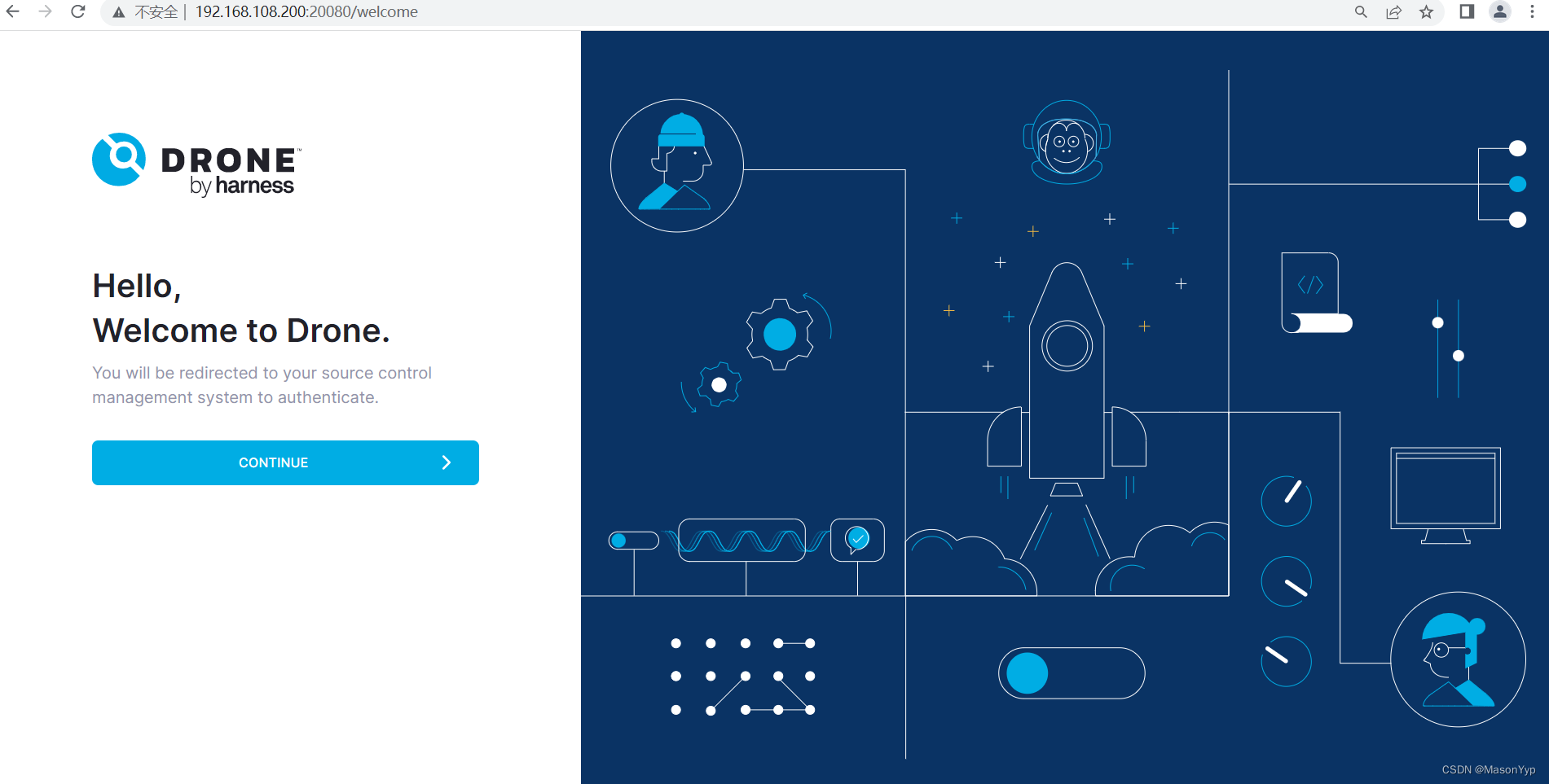 使用Docker安装Drone和Gogs实现自动化部署_docker gogs-CSDN博客