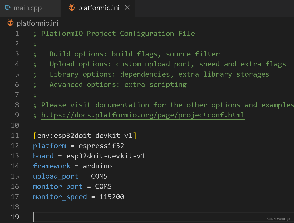 使用vscode 的Platformio环境开发esp32时找不到config文件夹的解决方法_vscode没有.platformio文件夹路径-CSDN博客