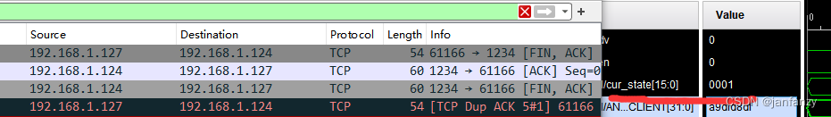 基于fpga的以太网tcp协议的数据回环实验fpga Tcp Csdn博客