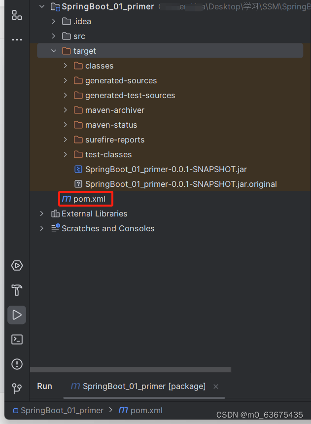 建立了java后端程序之后想要给前端用端口，SpringBoot会把整个程序做个整合，步骤如下， 包括没有主清单属性的异常处理-CSDN博客